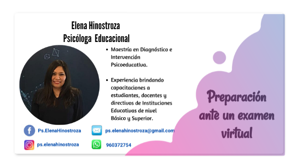 Preparación ante un examen | Genially