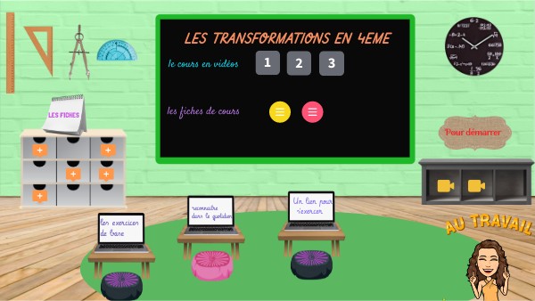 les transformations en 4ème | Genially