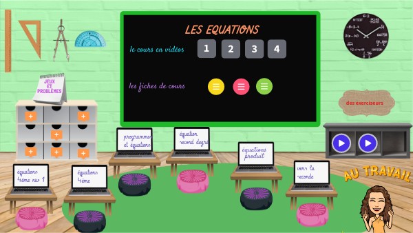 équations 3ème | Genially