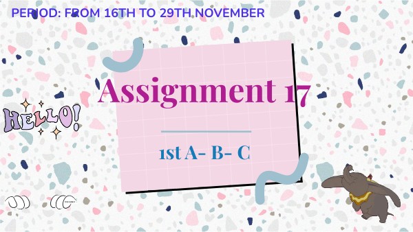 Assignment 17 1er año