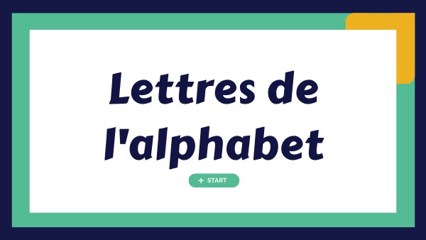 correspondance lettres alphabet | Genially