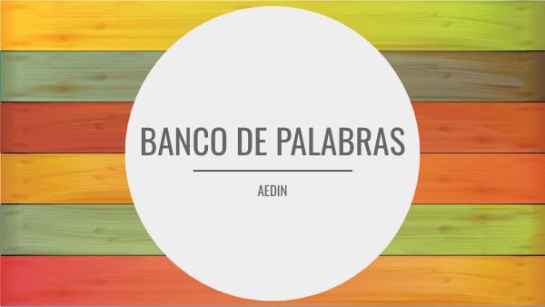 SAN MARTIN -BANCO DE PALABRAS | Genially