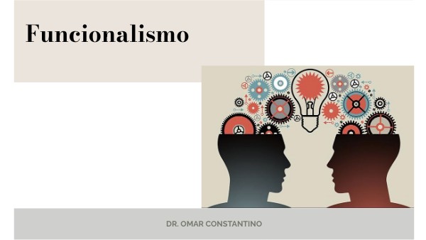 FUNCIONALISMO | Genially