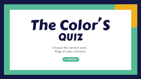 QUIZ COLORES