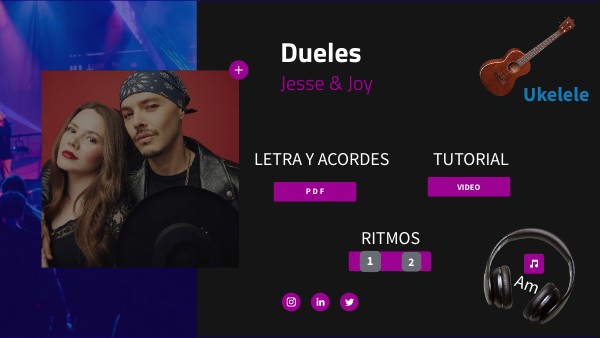 Dueles - Jesse & Joy | Genially