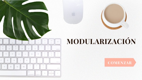 Modularización