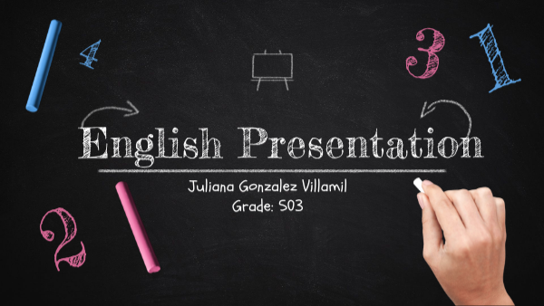 English presentation | Genially