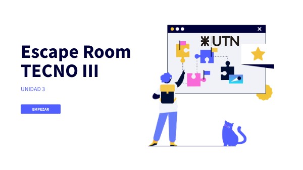 ESCAPE ROOM TECNO III -U. 3 | Genially