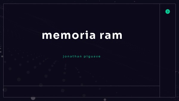 memoria ram jonathan