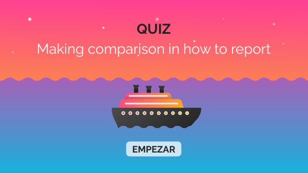 QUIZ How to report