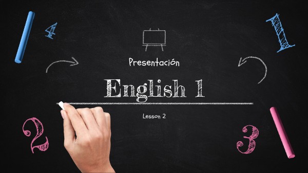 Eng 1 To be | Genially