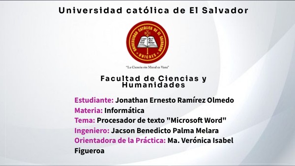 Microsoft Word | Genially