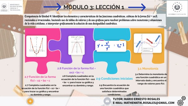 1° AÑO- MODULO 3