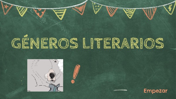 Géneros literarios | Genially