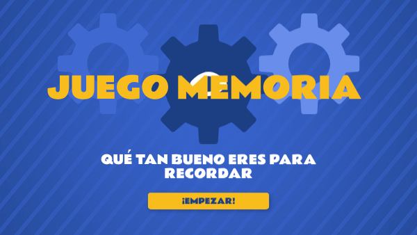 Juego memoria | Genially