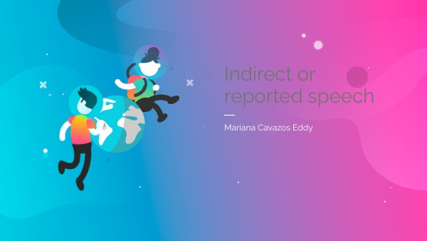 REPORTED SPEECH | Genially