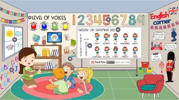 asamblea interactiva inglés | Genially