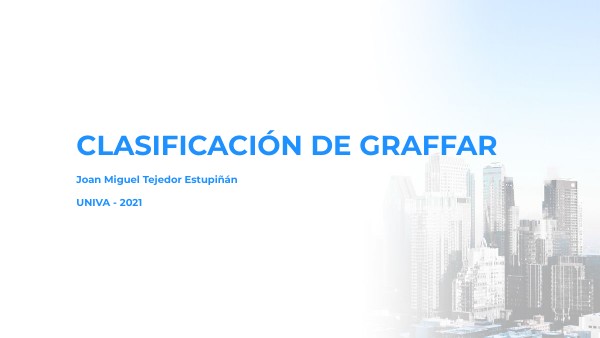 Clasificación de Graffar - Prof. Joan Tejedor | Genially