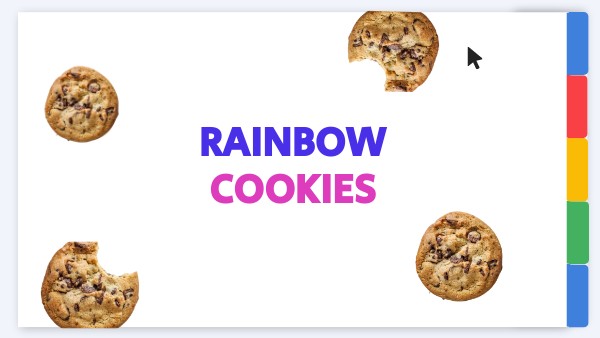 RAINBOW COOKIES | Genially