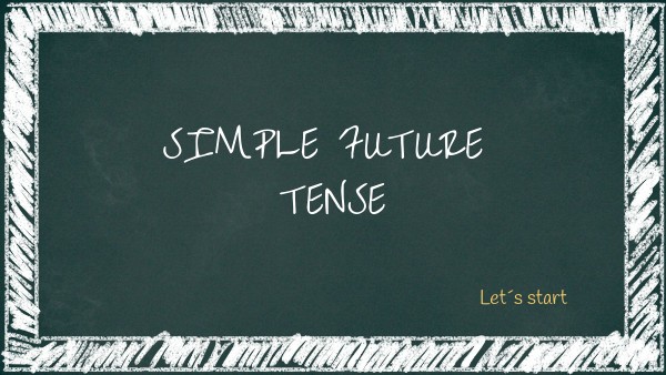 Simple Future Tense | Genially