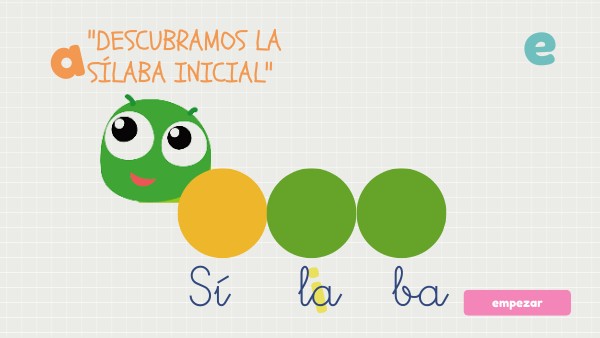 Silaba inicial | Genially