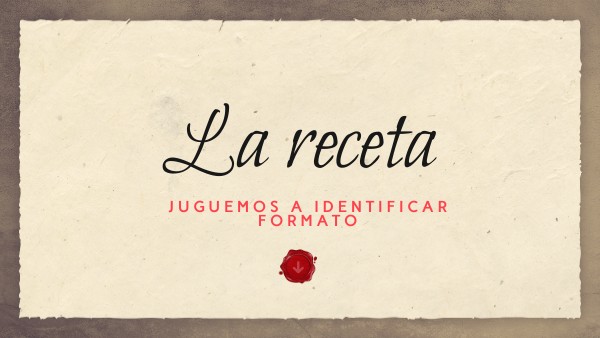La receta