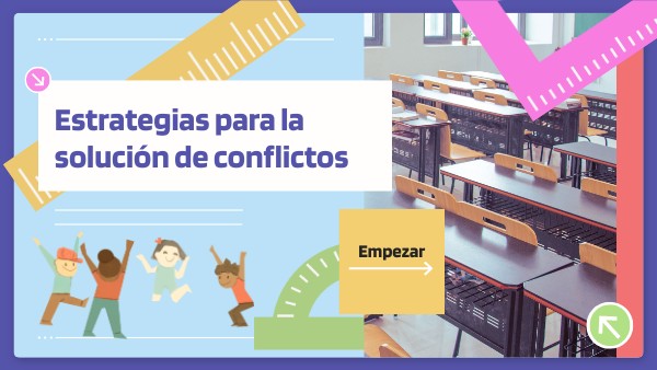 Estrategias para la solución de conflictos | Genially