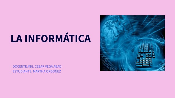 PRESENTACIÓN geneally informática