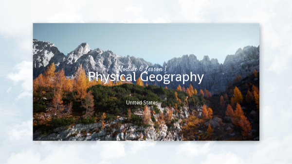 US Physical Geography | Genially