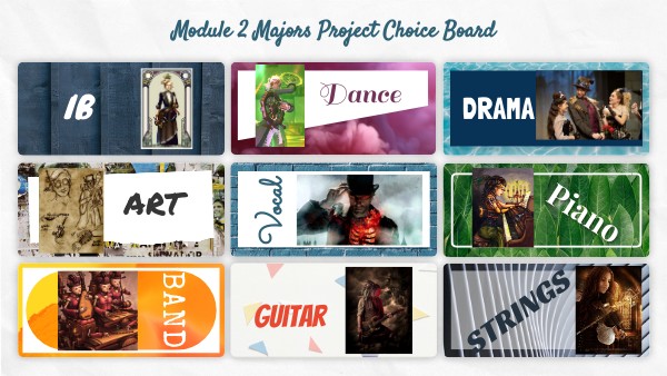 Physical World Choice Board | Genially