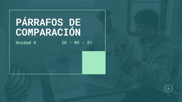 Párrafos de comparación 9no