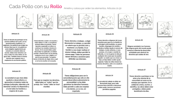 Cada Pollo con su rollo 3 | Genially