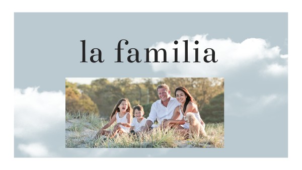 PRESENTACIÓN FAMILIA