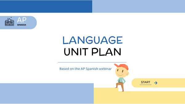 Language unit plan