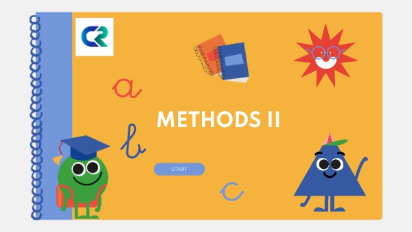 Methods II | Genially