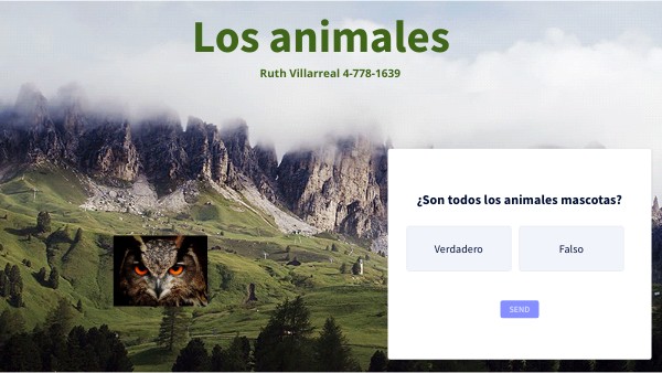 Los animales