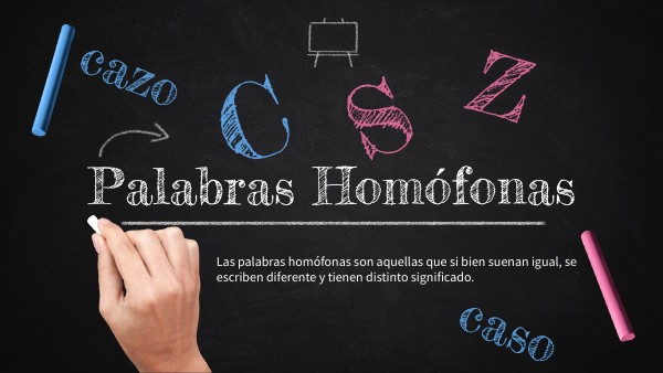 HOMÓFONOS DE C, S y Z. | Genially
