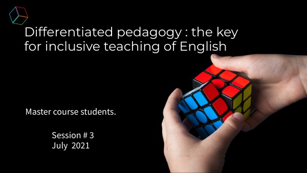 session # 3 MASTER STUDENTS | Genially