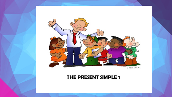 simple present tense | Genially