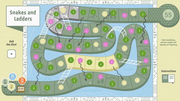 SNAKES AND LADDERS | Genially