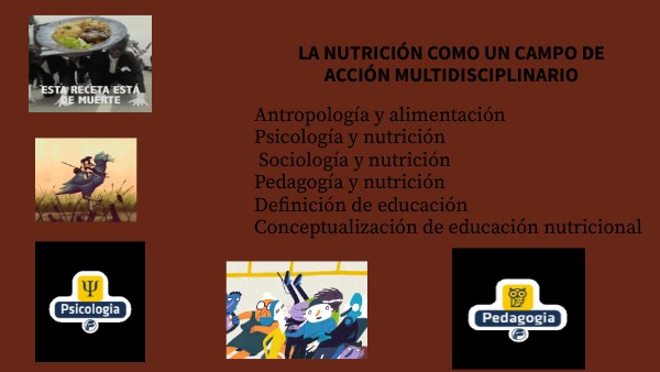 Multidisciplina en la nutrición | Genially