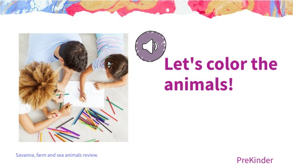Lets color the animals