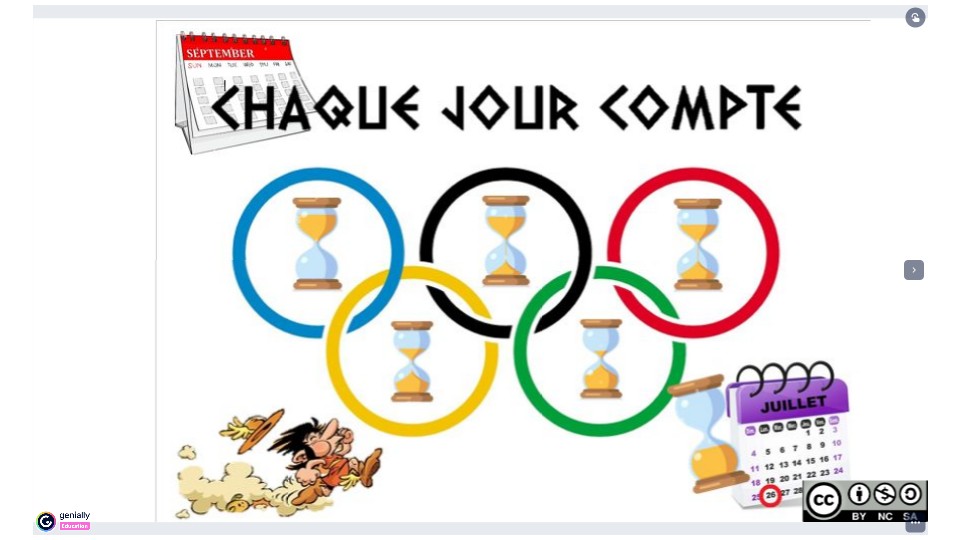 Chaque jour compte avant les JO | Genially