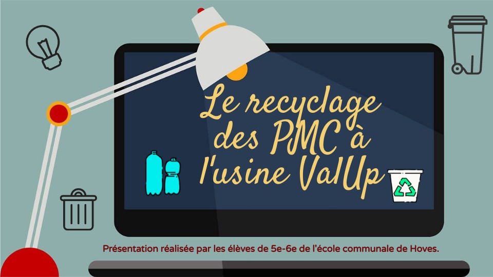 Le tri des PMC - Visite de l'usine ValUP à Ghlin