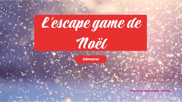 Défis de Noël C2 - C3 | Genially