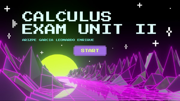 Calculus exam | Genially