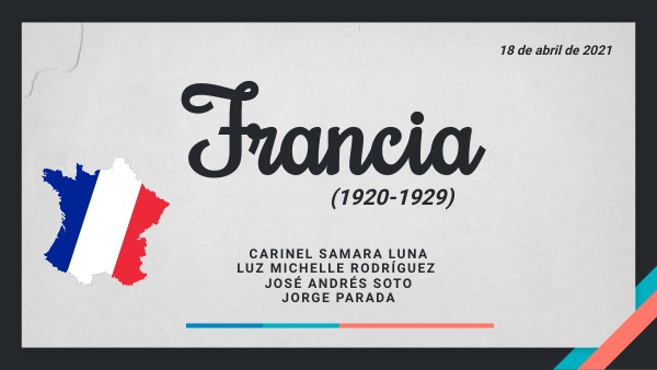 Francia 1920-1929
