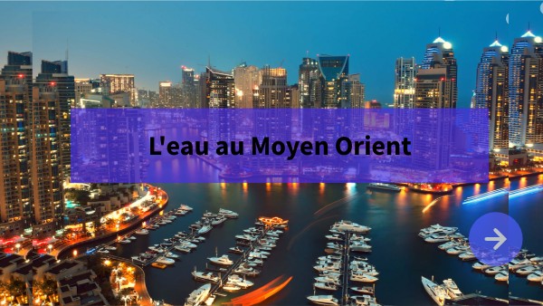 l'eau au moyen orient | Genially