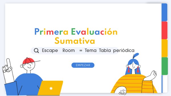 Primera Evaluación Sumativa 3er Año va. | Genially