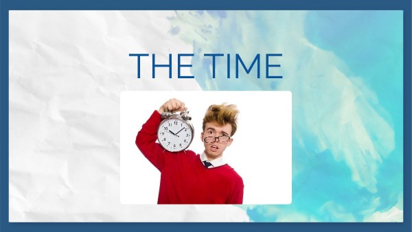 THE TIME | Genially